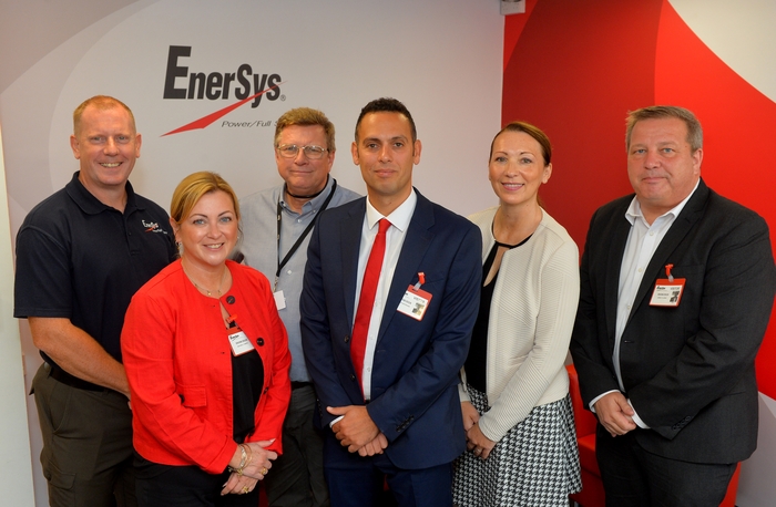 Newport City Council leaders visit EnerSys to celebrate local ...